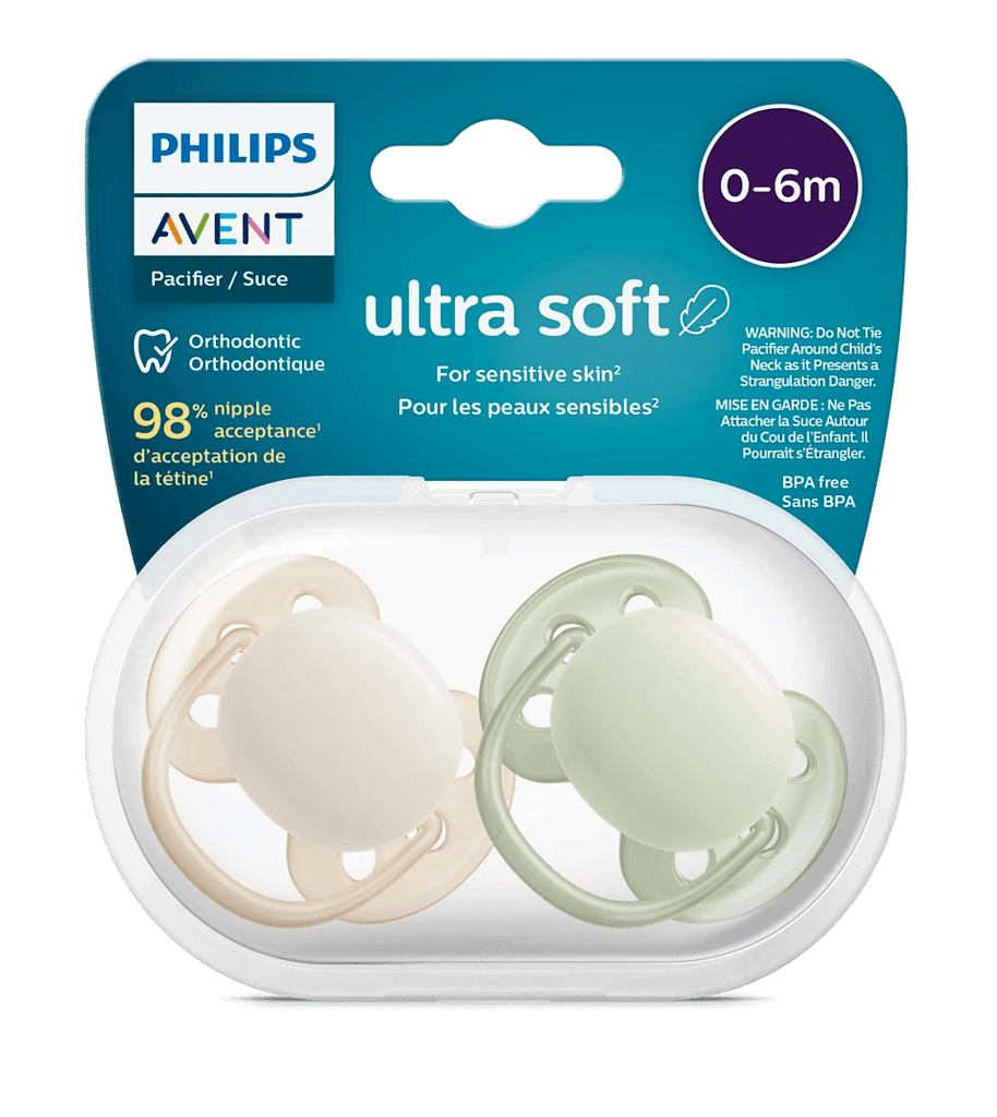 Philips Avent ultra soft Pacifier 0 6m Soft Boy x 2 Mari Kali Stores Cyprus